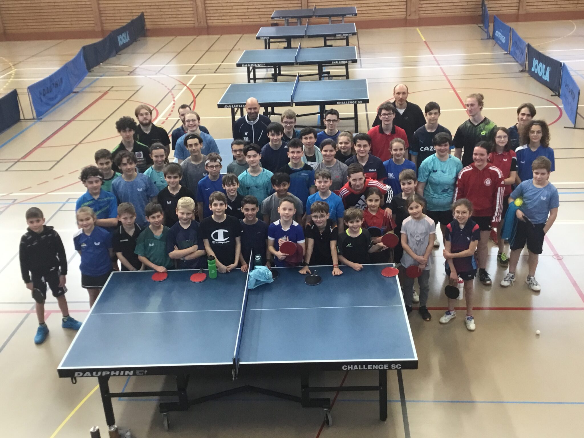 Stage Départemental Février 2023 Comité De Lisère De Tennis De Table